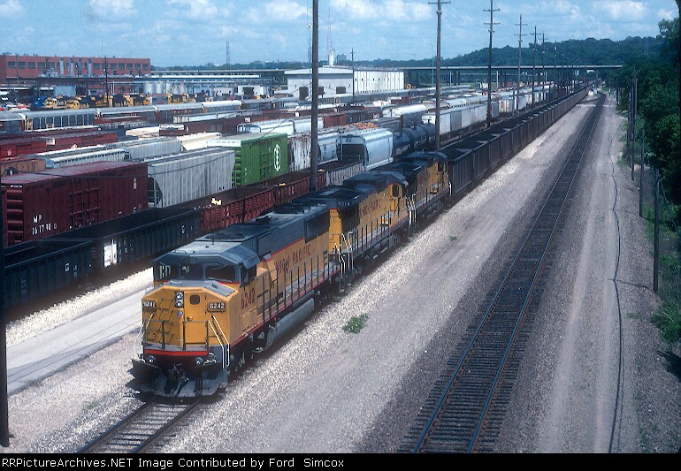 UP 6242 Goddard Viaduct 1993